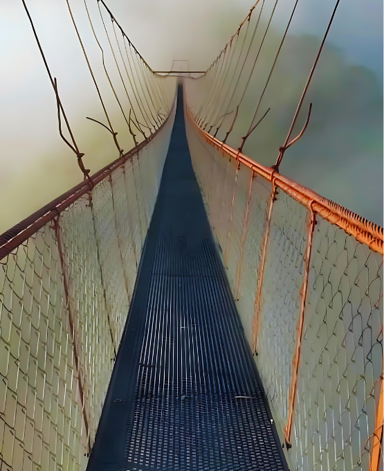 Sadanga’s Highest Naben-ngan Footbridge Crossing – NorthlandFolks